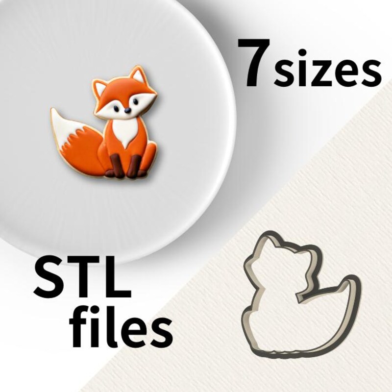Fox Cookie Cutter - Etsy