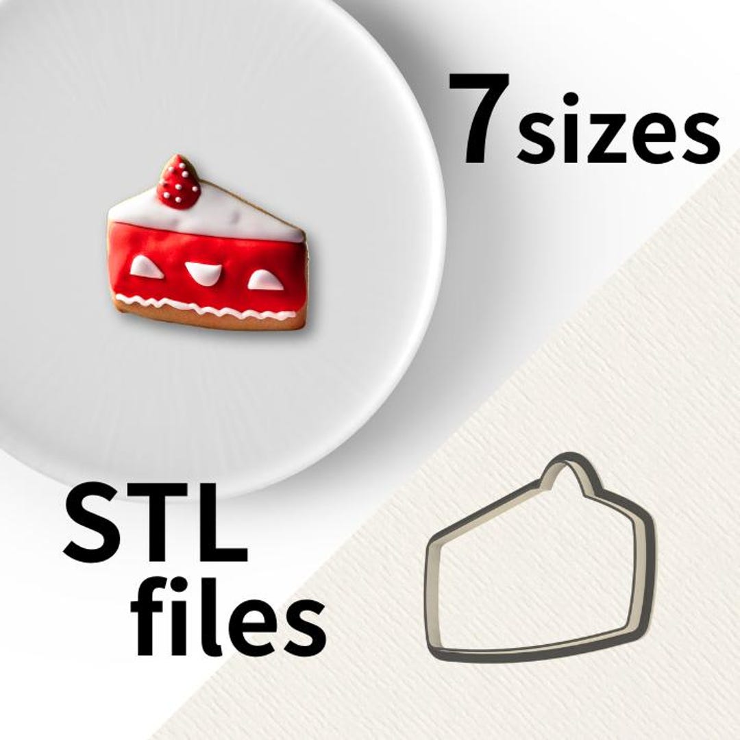 Strawberry Shortcake Cookie Cutter STL File Instant Download - Etsy