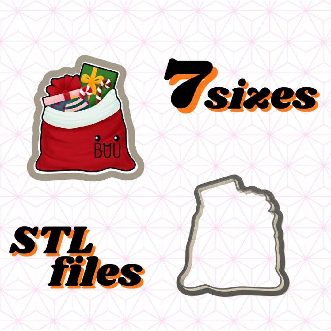 Present Cookie Cutter STL File Instant Download - Etsy