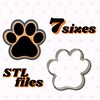 Scallop Shell Cookie Cutter STL File Instant Download - Etsy