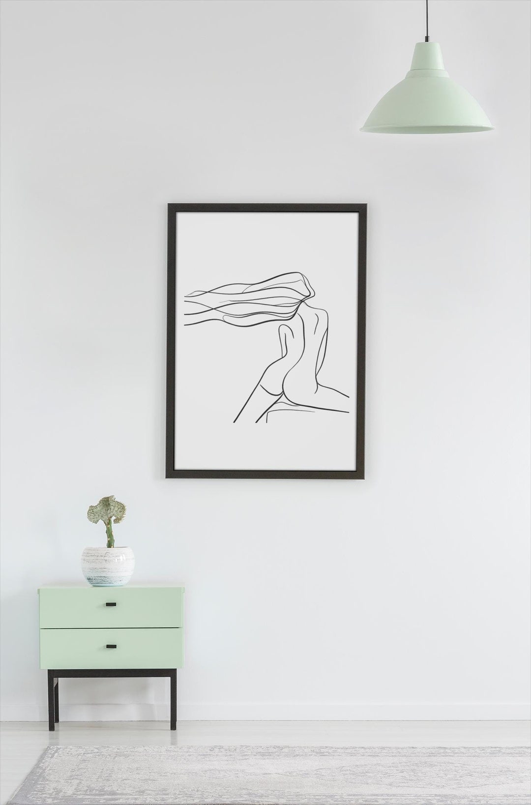 Woman Fine Line Art, Female Body Line Art, Woman Figure Art, Feminine ...