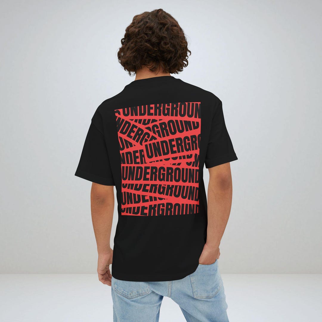 Underground Tshirt Oversized Tee Techno Shirt Techno Underground Techno ...