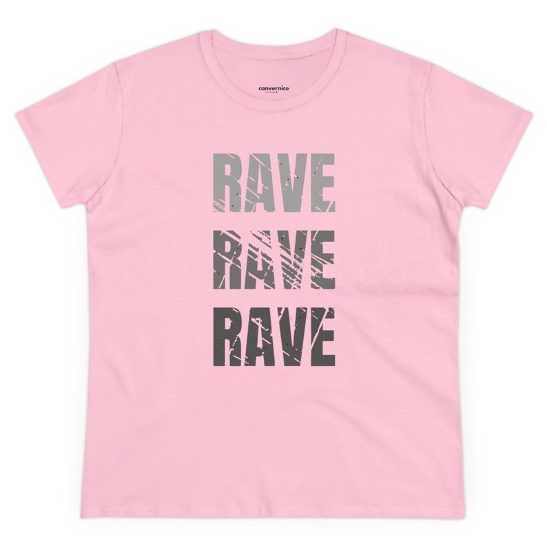 Women's Underground RAVE T-shirt, Women's Midweight Cotton Tee, Semi-fitted Tee, Streetware ...