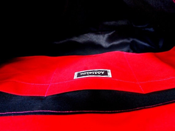 Red Messenger Bag Beautiful Crossbody Bag With Bow and Pockets - Etsy