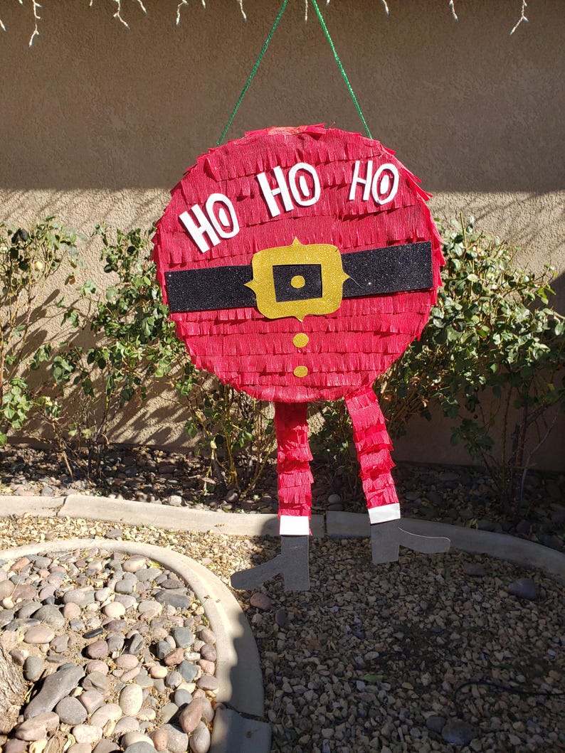 Santa Claus Pinata: Christmas Party Decoration, Dimensions Are 14 ...