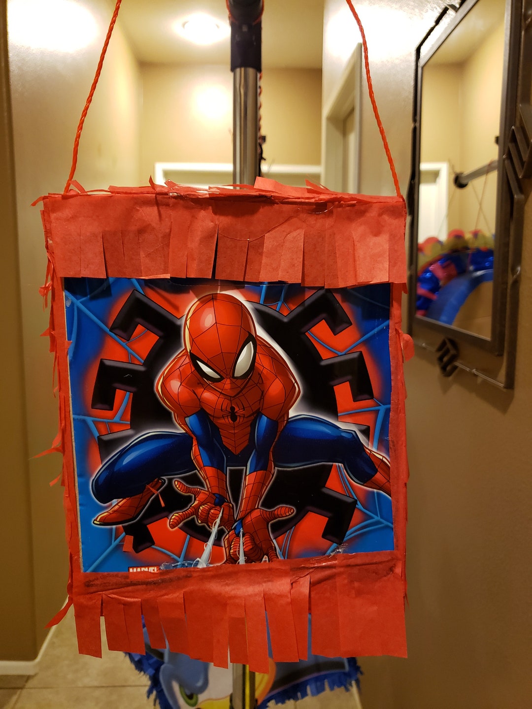 Spiderman, Great Mini Size Pinata, for Gift, or Birthday. - Etsy