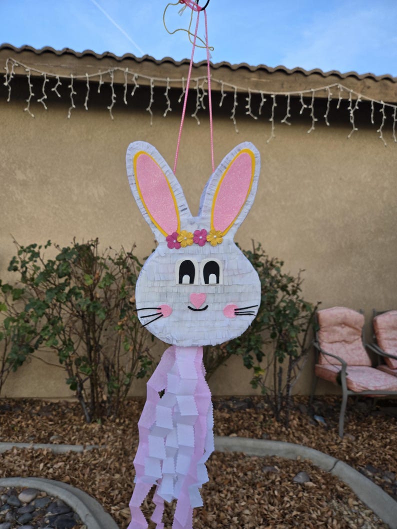 Bunny Pinata: Small Party Decoration (9x3.5x14.5) - Etsy