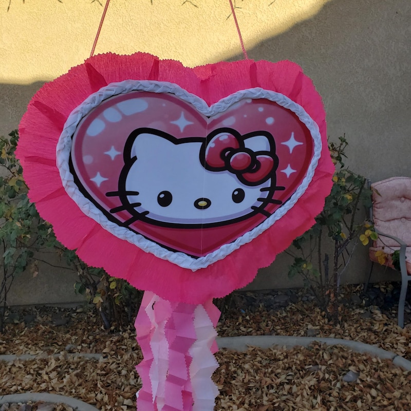 Helllo Kitty Piñata - Etsy