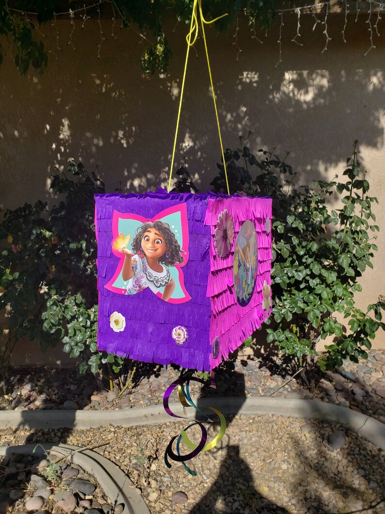 Encanto Birthday Party Pinata: Square Design - Etsy