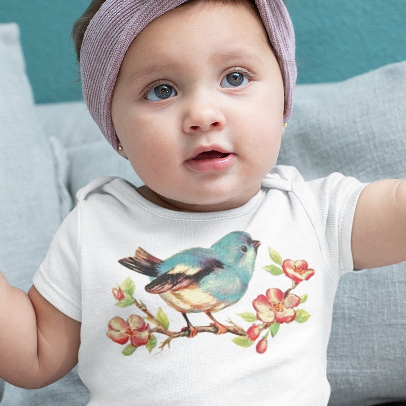 Baby Blue Birds - Etsy