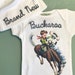 Brand New Buckaroo Coming Home Set. Retro Western One Piece - Etsy