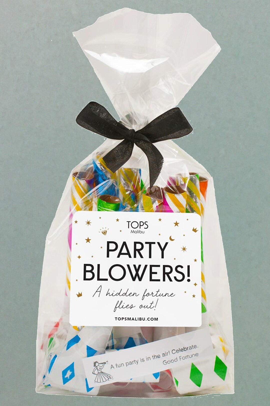 Party Favor Gift. Good Fortune Party Blowers. Holiday Gift Basket Idea ...