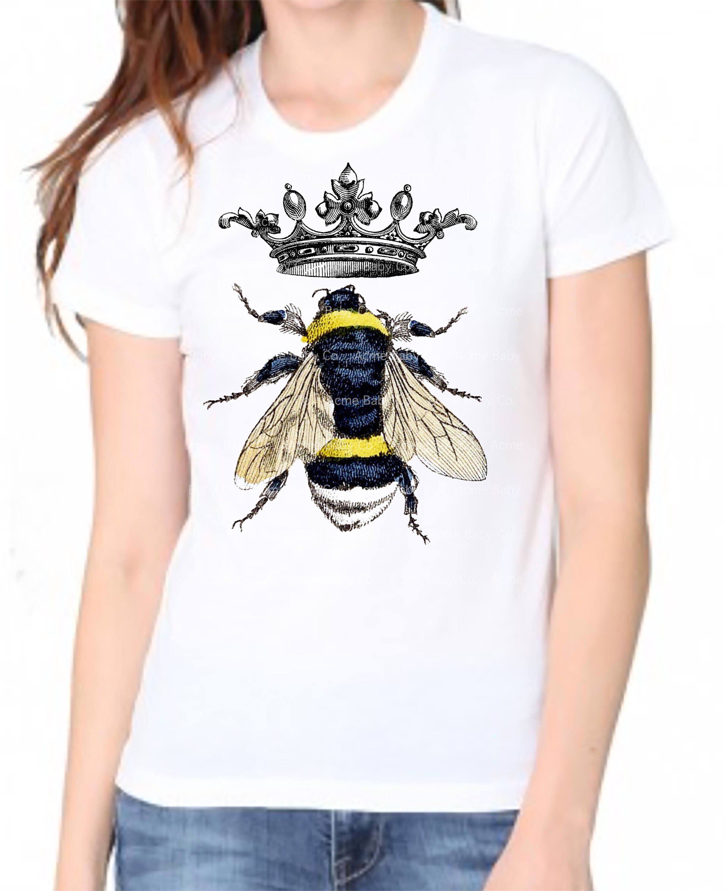 Birthday Gift Queen Bee Gift for Her Women's Shirt | Etsy