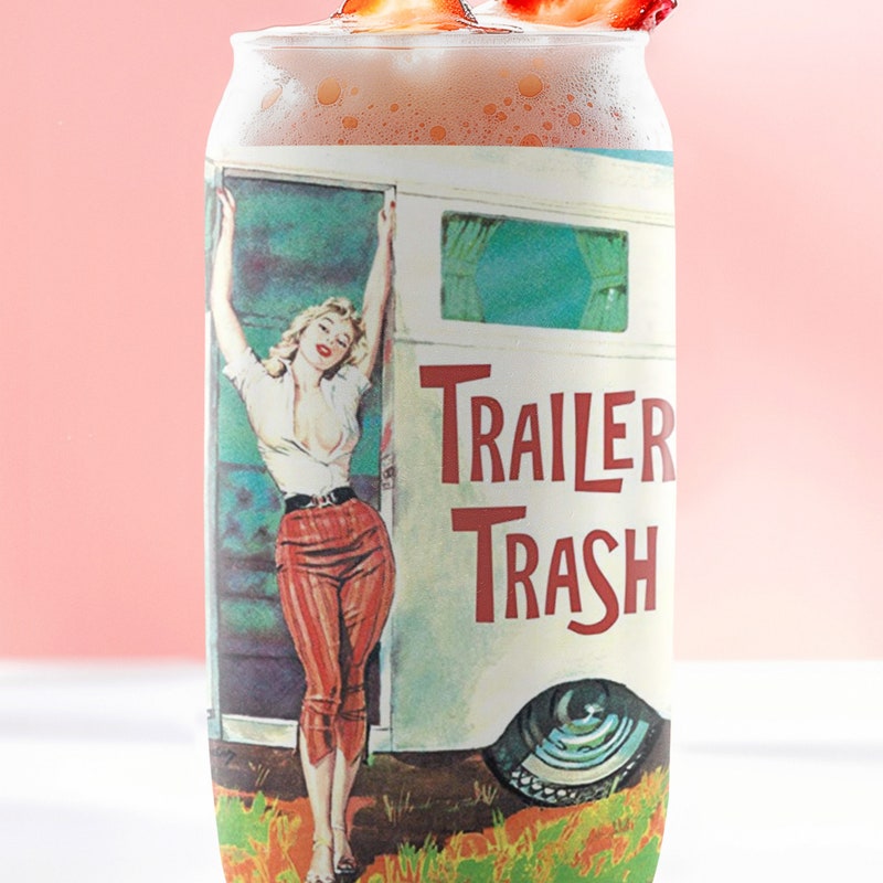 Trailer Trash Can - Etsy