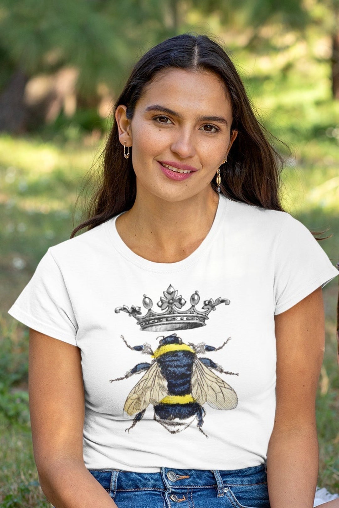 Birthday Gift Queen Bee Gift for Her Women's Shirt - Etsy