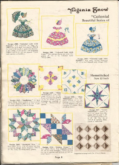 Circa 1930 Depression Era Quilt Patterns-grandma Dexter-virginia Snow Digital Download PDF - Etsy
