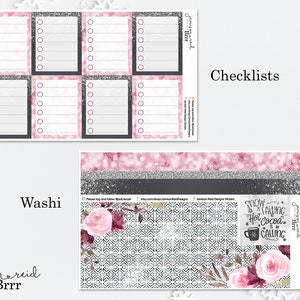 BRRR Planner Stickers a La Carte or Kit , Fashion Girl Sticker Winter ...