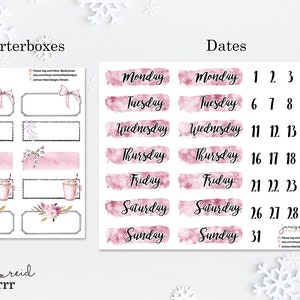 BRRR Planner Stickers a La Carte or Kit , Fashion Girl Sticker Winter ...