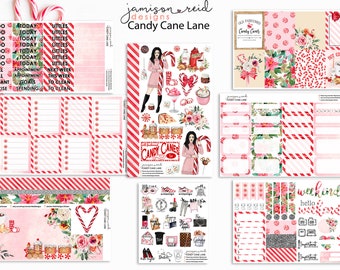 Planner Stickers Pink XOXO a La Carte or Kit Fashion Girl - Etsy