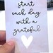 Set of 5 Foiled Journaling Cards With Adhesive Pocket, Planner Cards ...