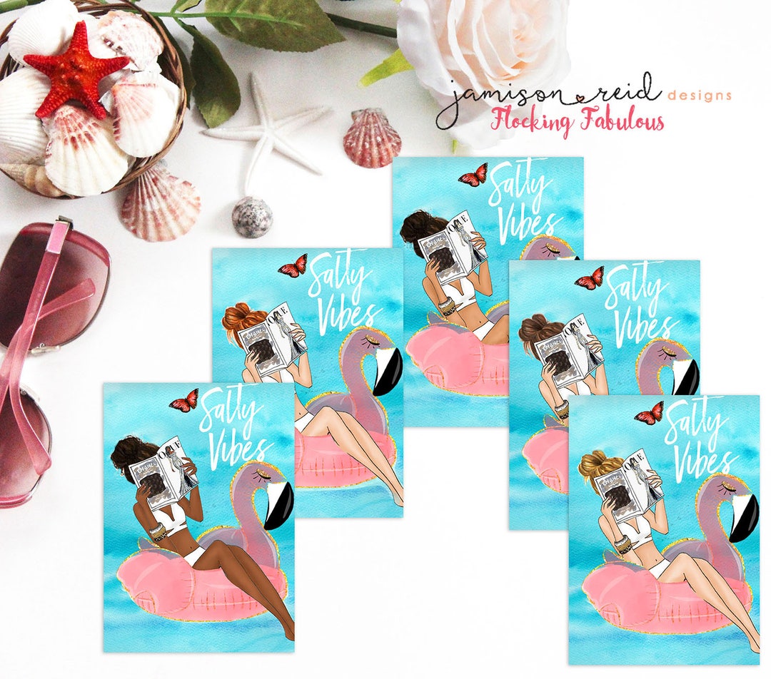 Flocking Fabulous Dashboard Choice of Skin/hair & Size - Etsy