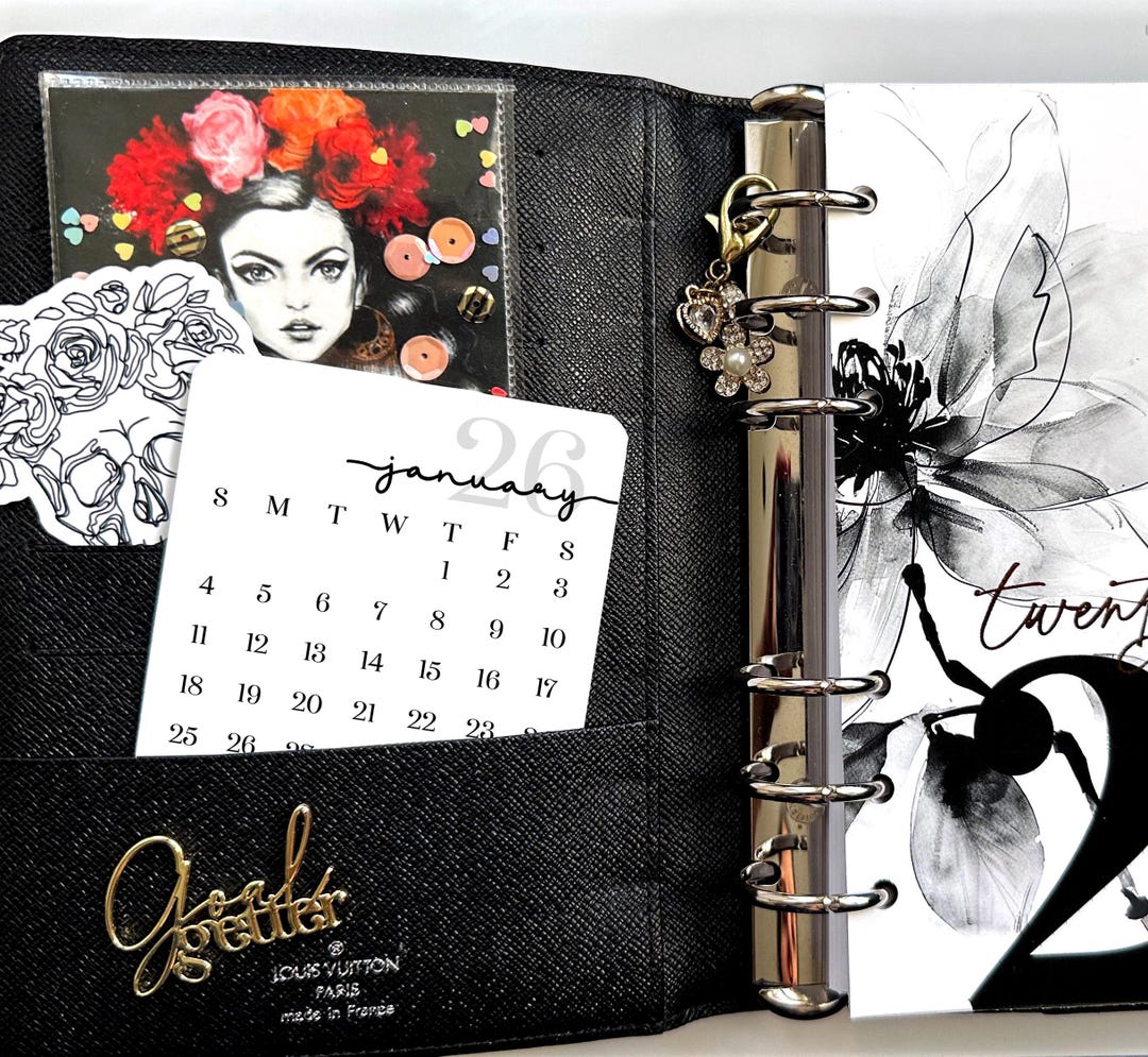 2026 Pocket Calendar Set of 12 | Mini Monthly Calendars | 3x3 Planner ...