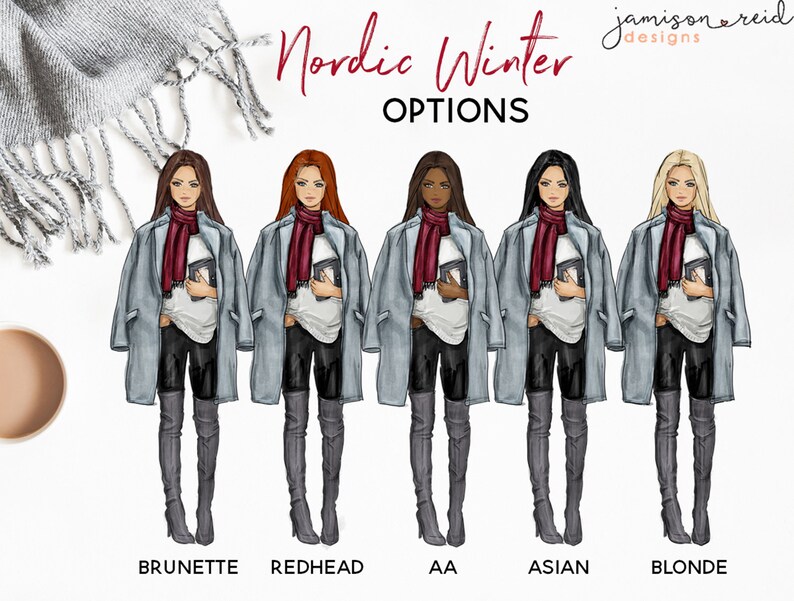 Nordic Winter Set or Separates | Choice of Skin/hair | Choice of ECLP ...