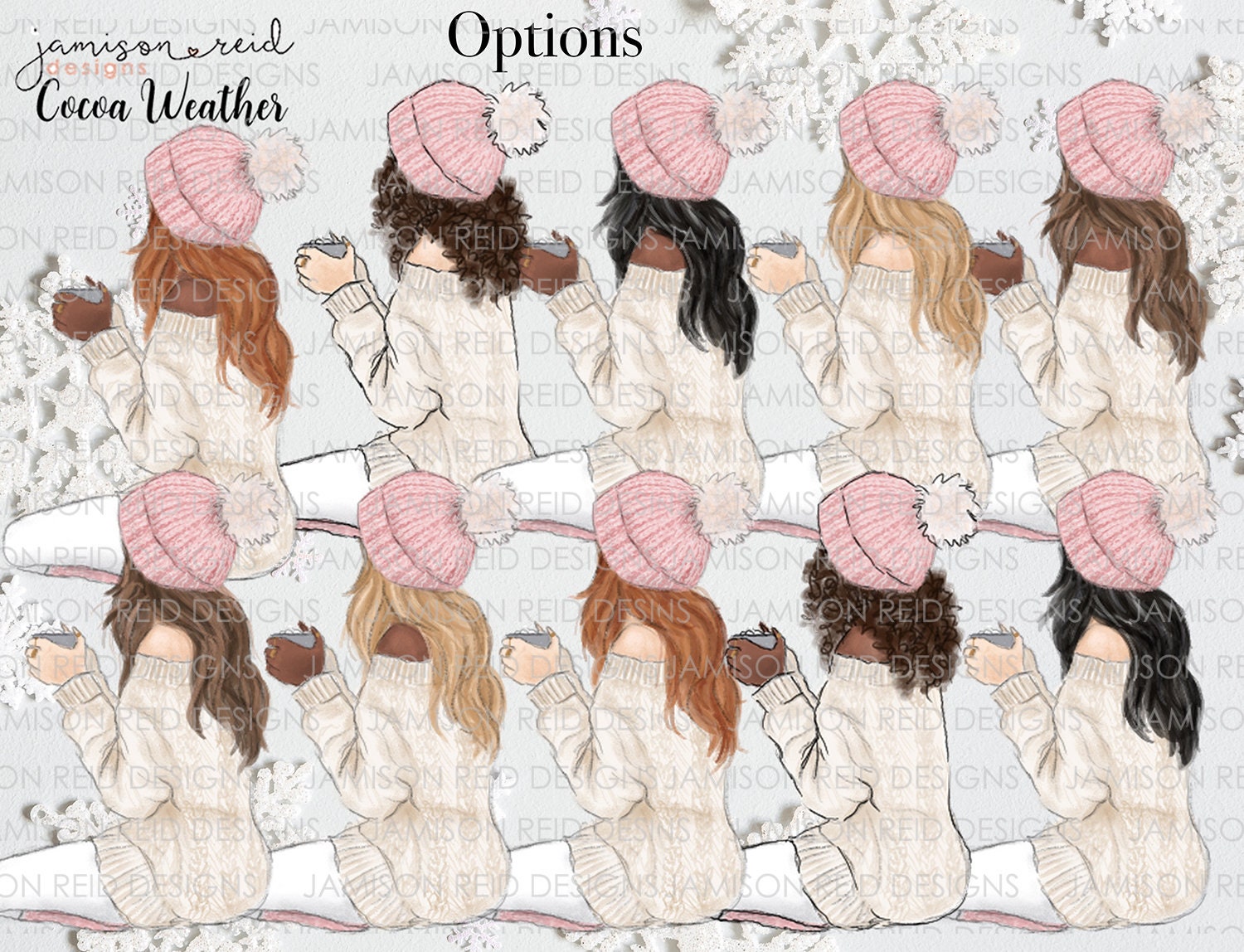 Planner Stickers COCOA WEATHER a La Carte or Kit Fashion | Etsy