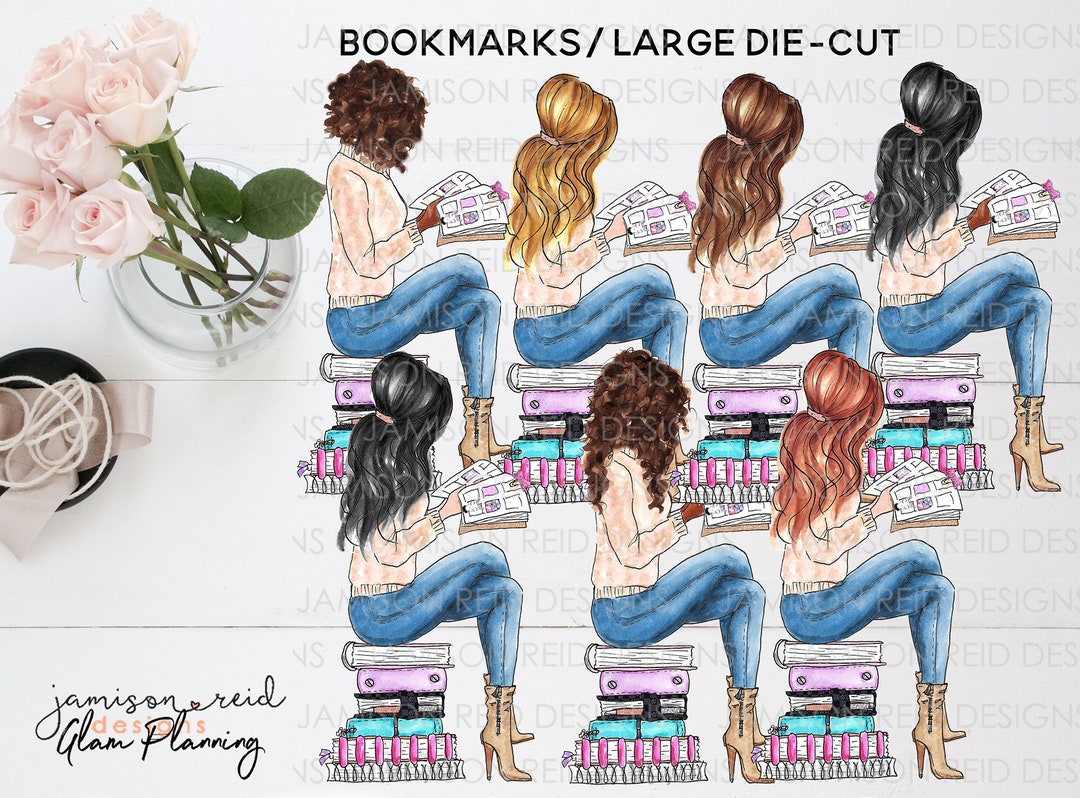 Glam Planning Bookmark or Die-cut - Etsy