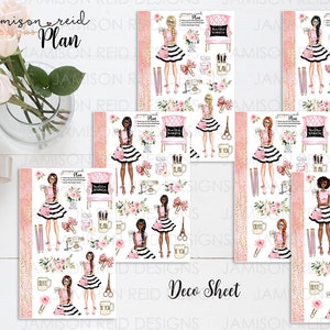 Plan! Sticker Set OR A La Carte | Choice of Set or Separates; Choice of ...