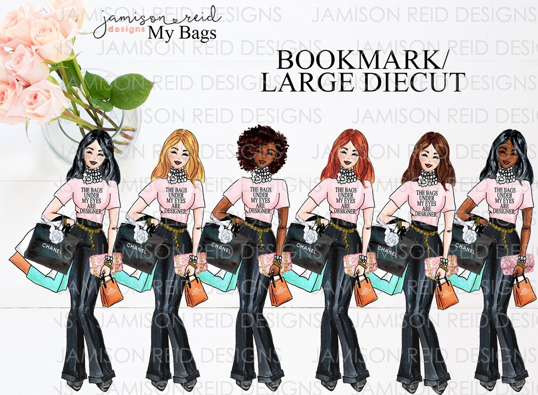 My Bags Bookmark or Die-cut - Etsy