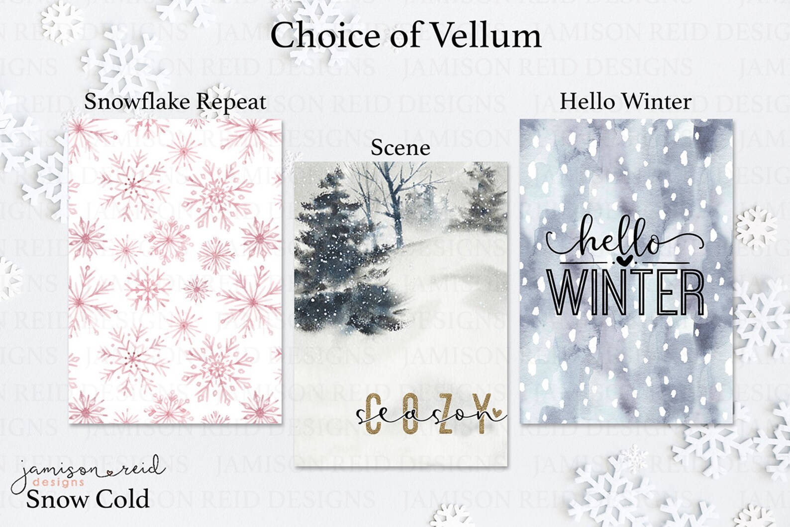 SNOW COLD Planner Vellum / Fashion Girl Vellum / Hobo / HP / Leopard ...