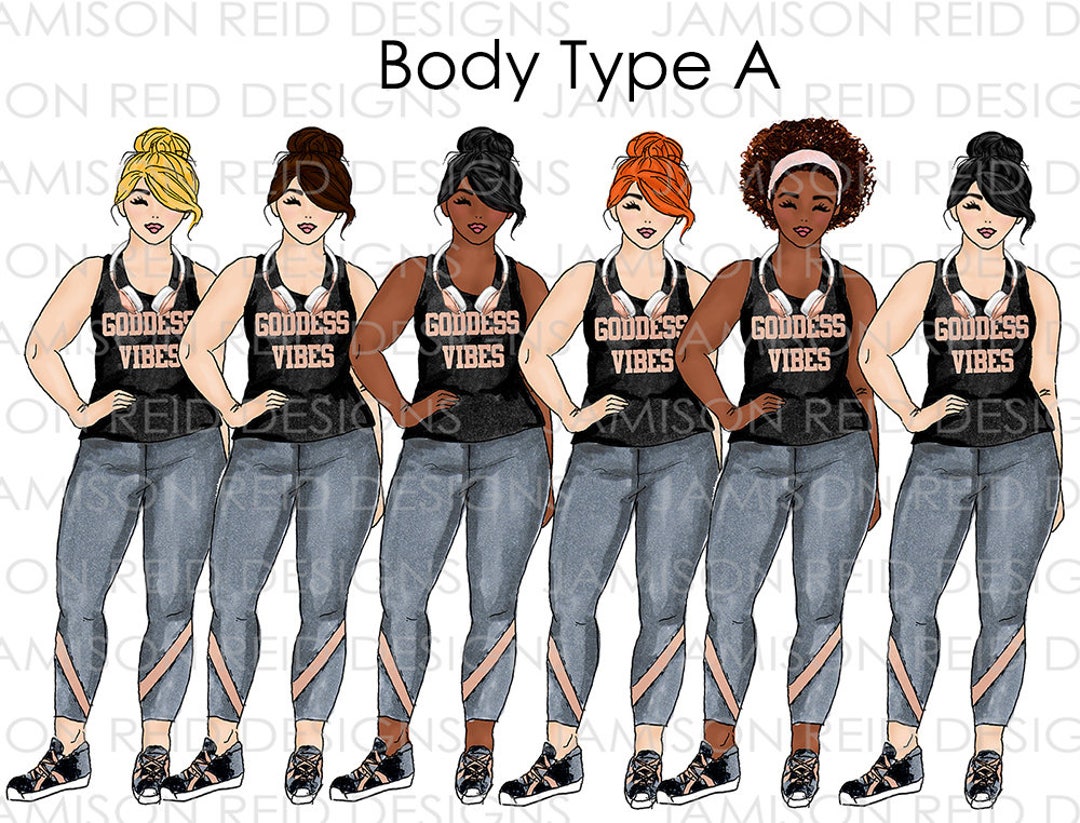 Body Type A Fitness Bookmarks or Die-cut | Erin Condren | Happy Planner ...
