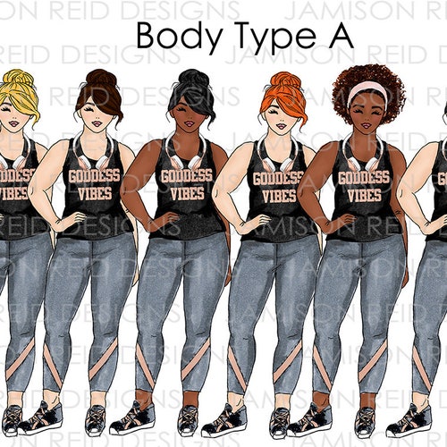 Body Type A Fitness Bookmarks or Die-cut Erin Condren - Etsy