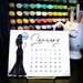 Choice of 12 Fashion Girl Calendar Cards Set , Desktop , Planner ...