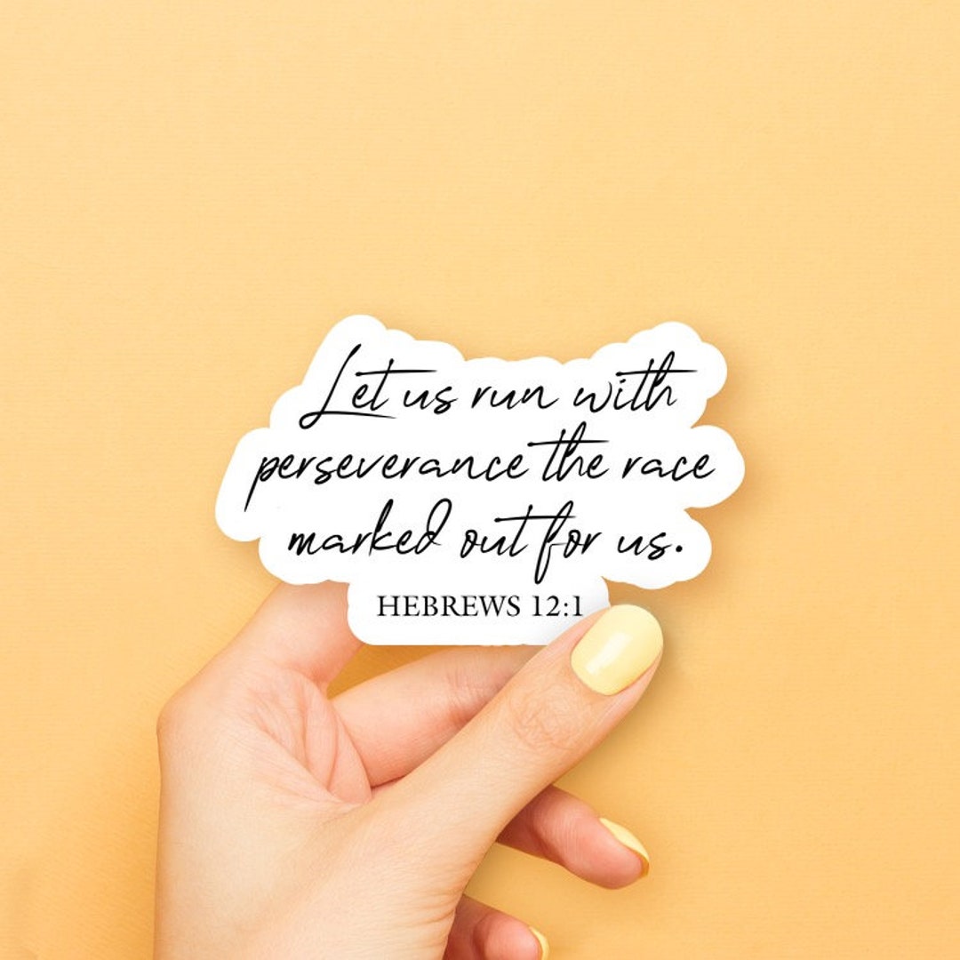 Let Us Run Sticker - Etsy