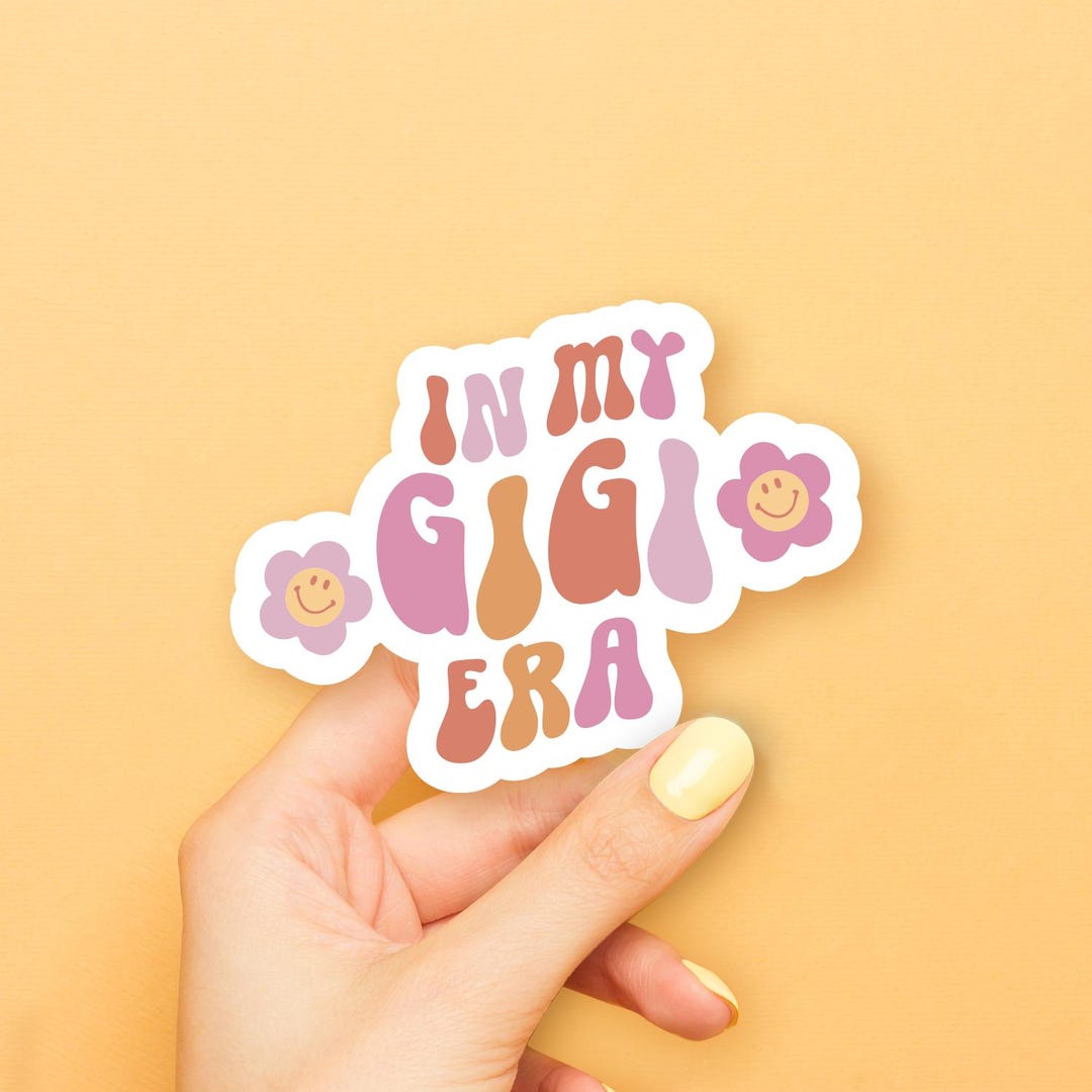 In My Gigi Era Sticker - Etsy