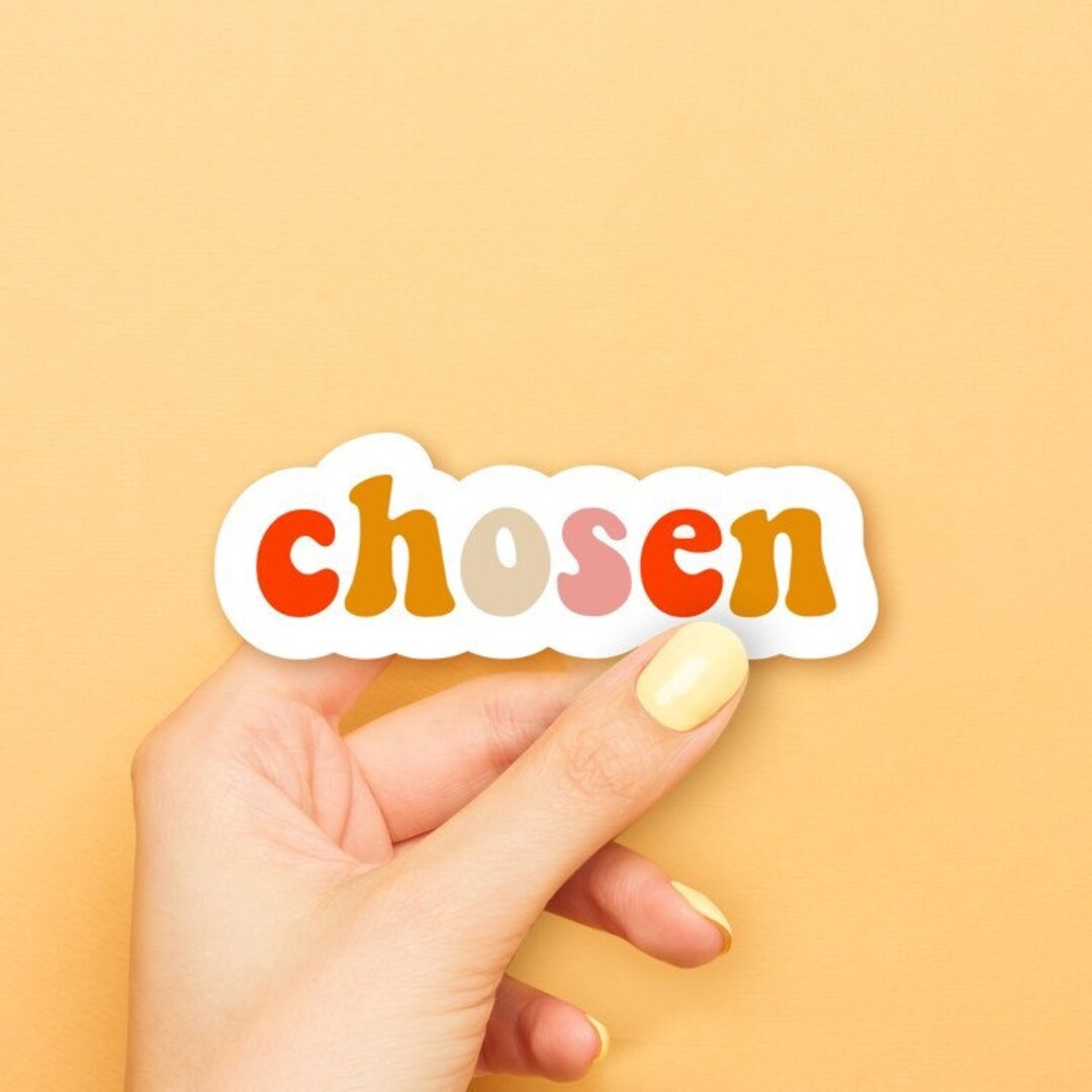 Chosen Sticker - Etsy