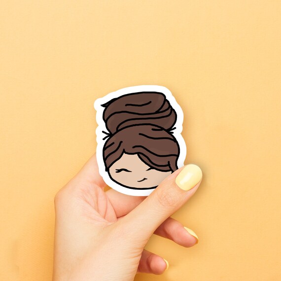 Coffee Girl Sticker | Etsy