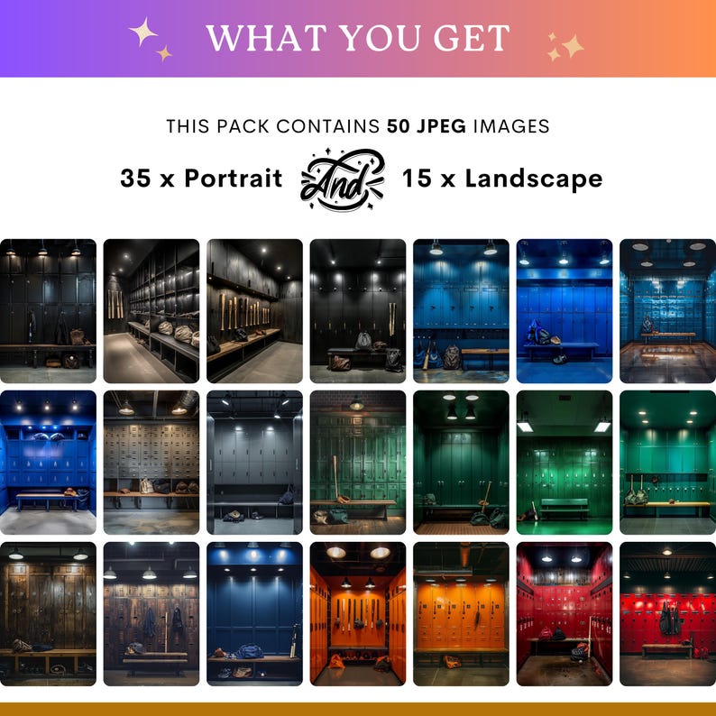 50 Baseball Locker Room Backgrounds: Senior Sports Portrait Photography ...