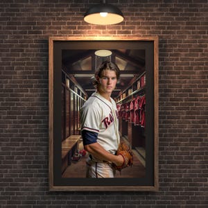 50 Baseball Locker Room Digital Backgrounds: Sports Photography (JPEG ...