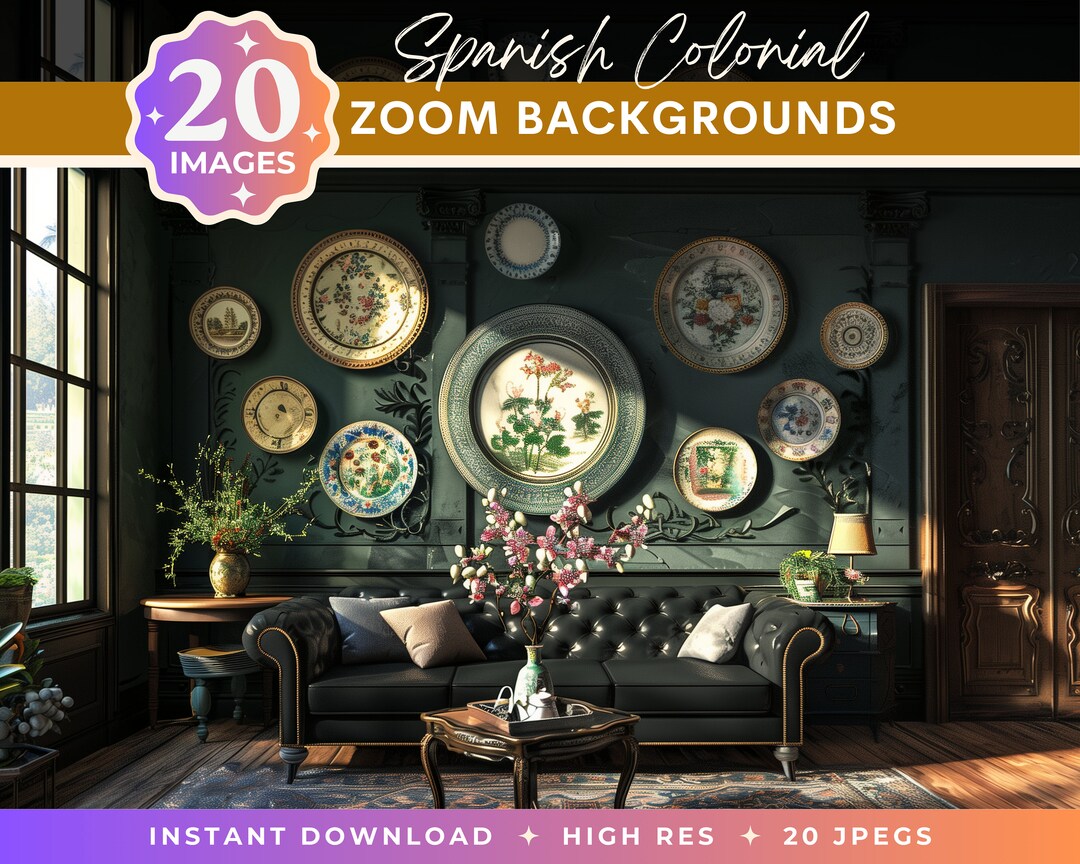 Spanish Colonial Beautiful Zoom Background, Cool Zoom Background, Fun ...