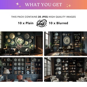Spanish Colonial Zoom Backgrounds: Elegant Interior Virtual Meeting ...