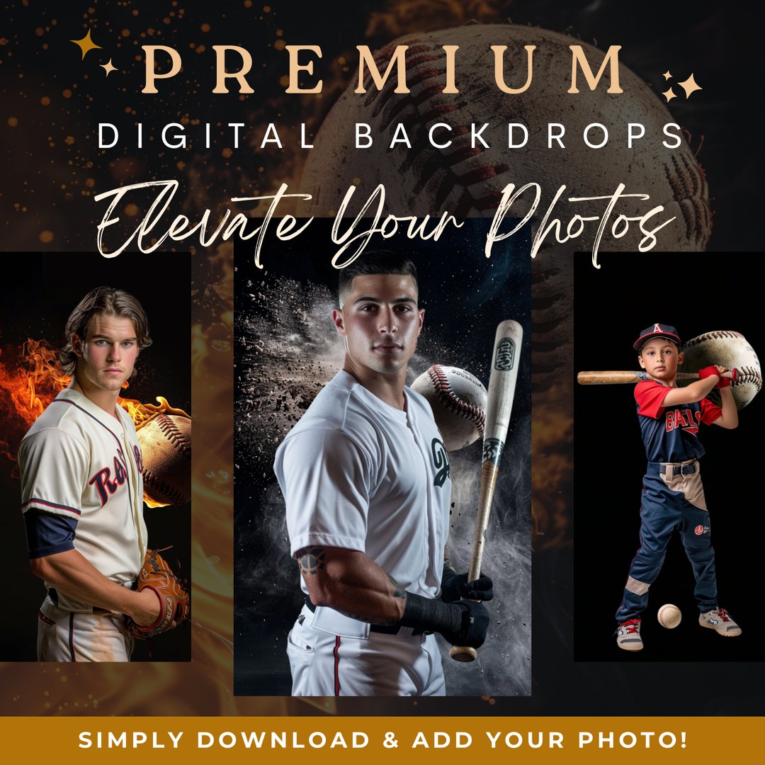 50 Baseball Backdrop, Baseball Background, Smoke Effect, Softball ...