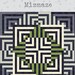 Mizmaze - Quilt Pattern - A Wonderful Geometric Design Created With a ...
