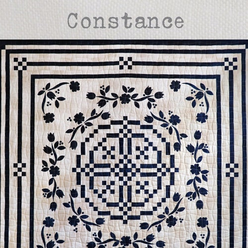 Constance Quilt Pattern A Timeless and Elegant Design - Etsy