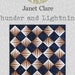 Thunder and Lightning - Quilt Pattern - Full of Movement This Striking ...