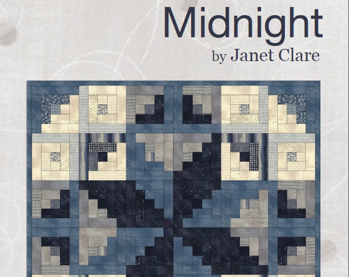 Midnight Quilt Pattern A Spiral Galaxy Quilt Pattern - Etsy