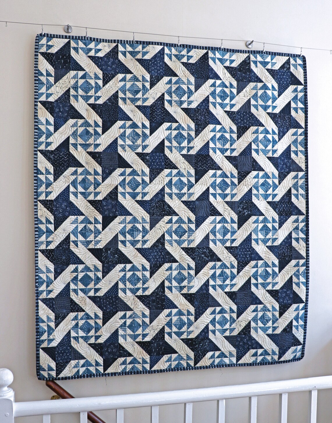 Austen Quilt Pattern PDF Download A striking tonal | Etsy
