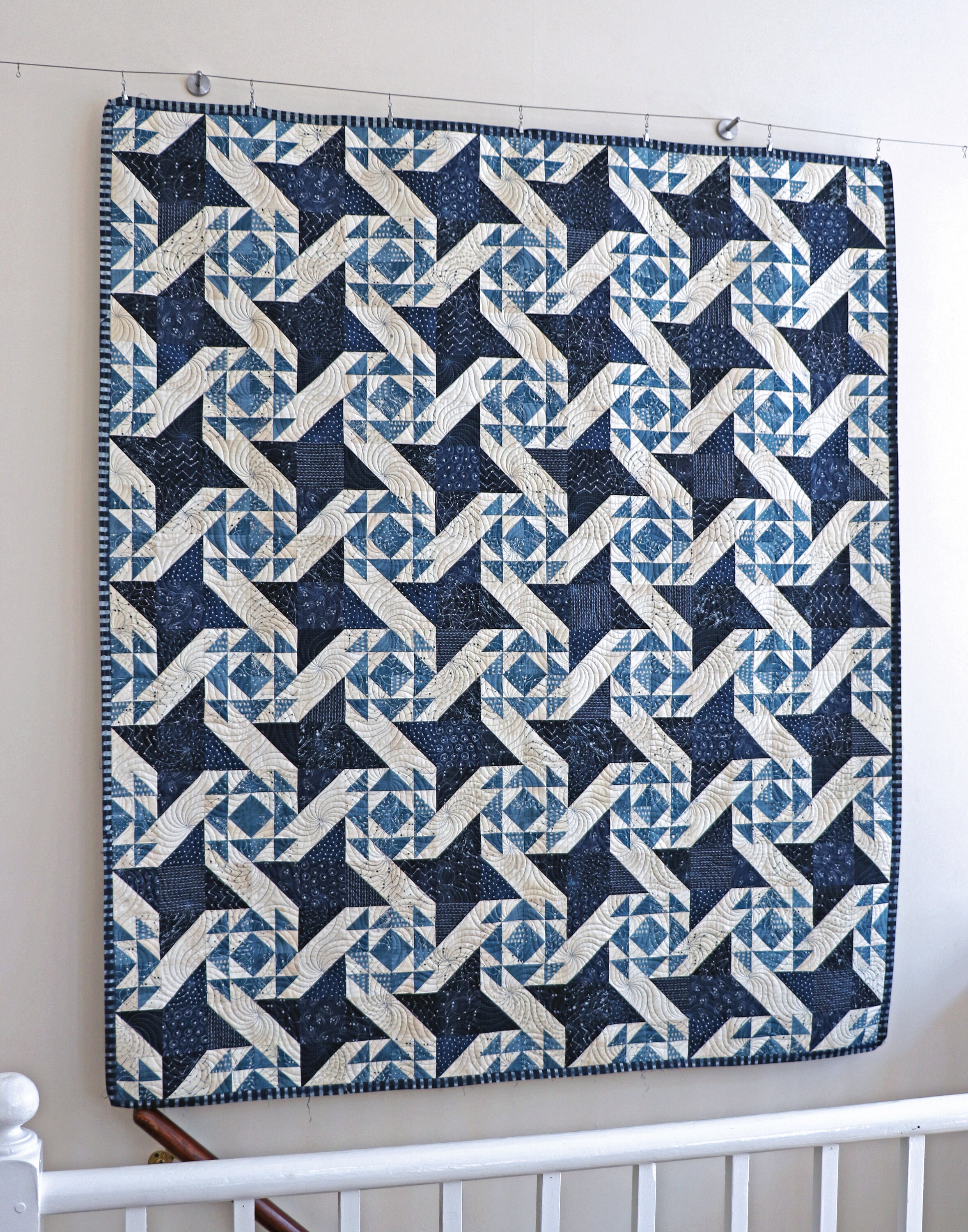 Austen Quilt Pattern A striking tonal design full of | Etsy